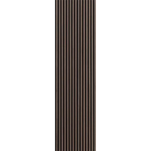 FibroTech akustikpanel PREMIUM 22x605x2440 mm - Walnut
